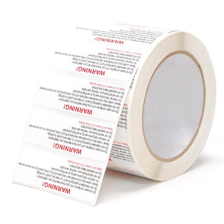 Generic Marijuana Warning Labels - 1,000 Labels/Case | Line Packaging