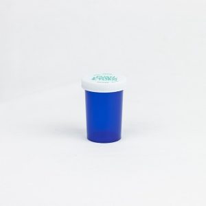 Buy 20 Dram Blue Thumb Tab Vials w/ Reversible Caps