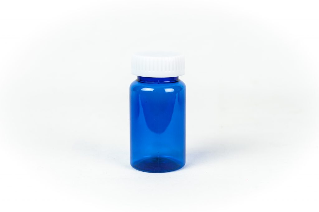 Blue Prefer Vials 30 Dram | Blue Prefer Vials | Blue Vials - Line Pckaging