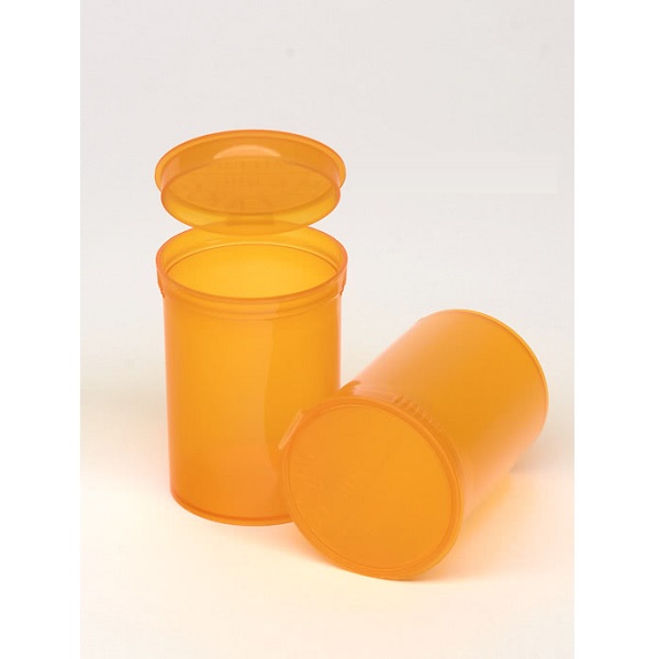 Translucent Amber Pop Top Containers Archives - Line Packaging Supplies
