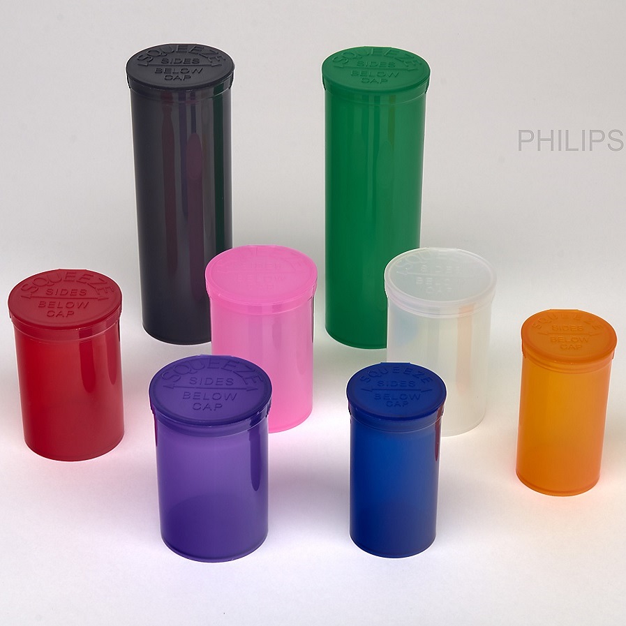 Pop Top Vials | Pop Top Container | Vials | Containers | Pop Top Bottles