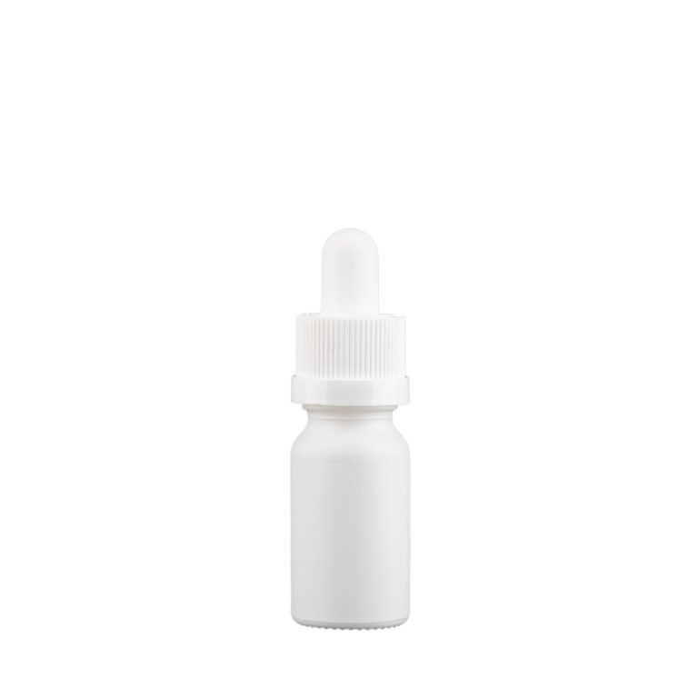 Buy 1oz Glass Dropper Gold/White 20/400