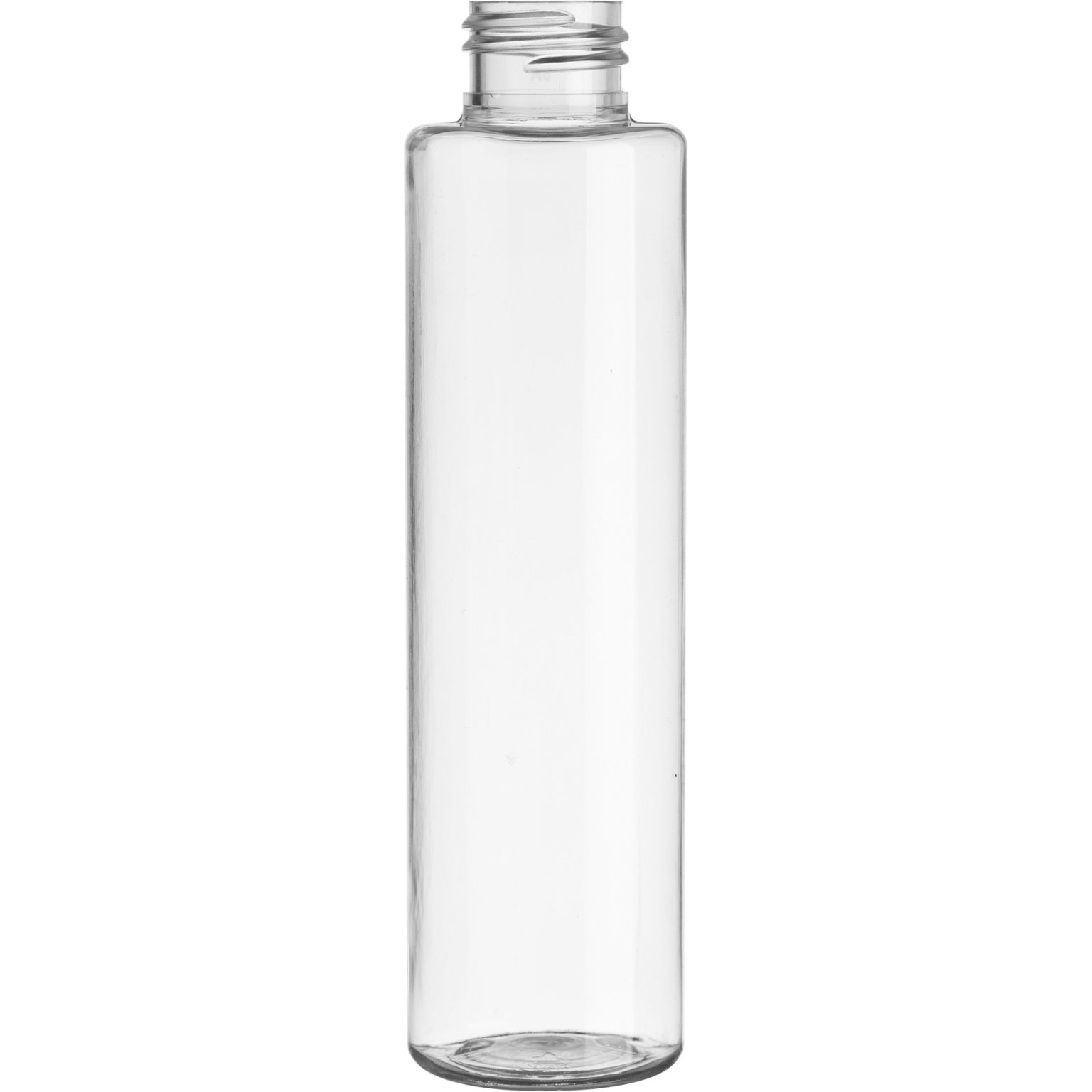 Buy 4 oz. Clear PET Plastic Cylinder Bottle, 24mm 24-410