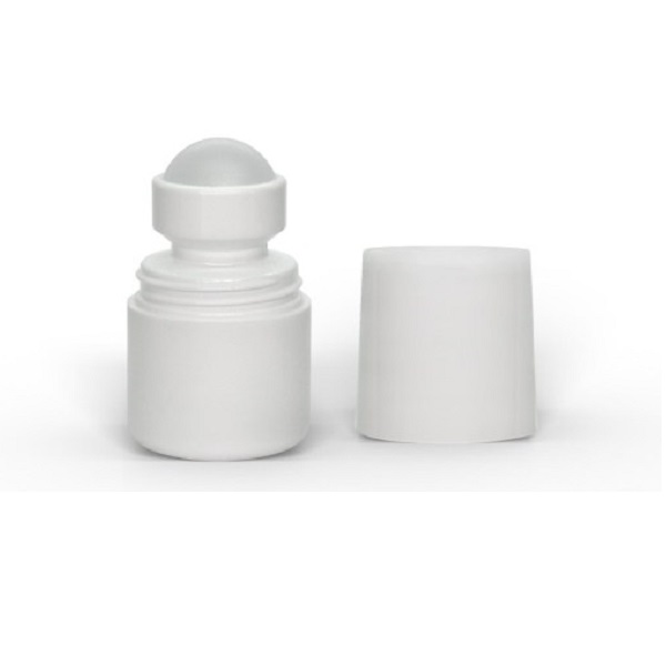 Buy 1 oz White Roll-On Deodorant Bottle with Straight Edge Cap from ...